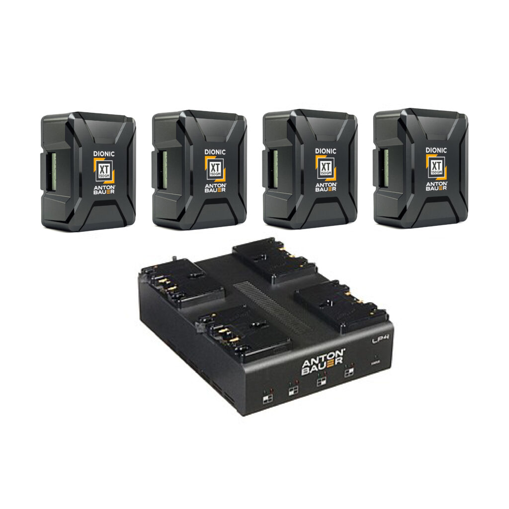 Anton Bauer XT150 Quad Kit | Atlas Lighting